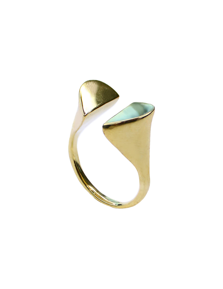 Anillo Corazón Partido – Sanc Jewelry